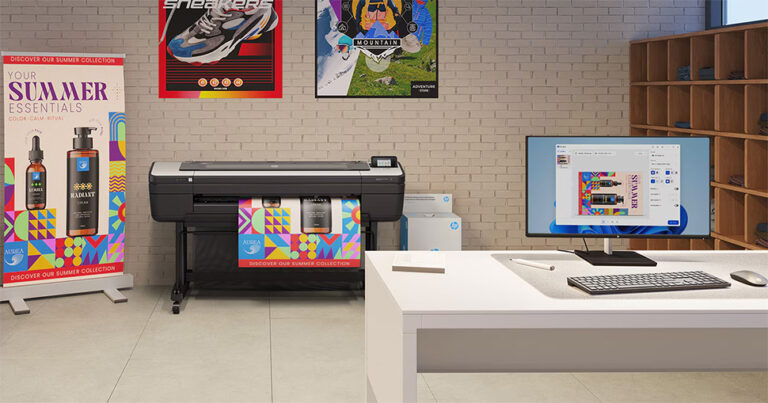 HP Launches New DesignJet Z6/Z9+ Printers at FESPA 2026